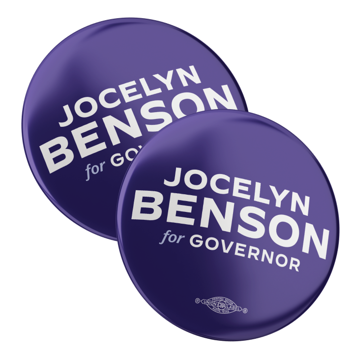 Jocelyn Benson (2.25" Pin-Back Button -- Pack Of Two!) – Jocelyn Benson ...